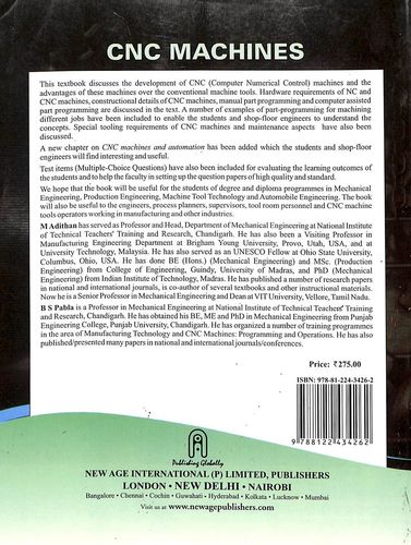 Cnc Machines - Bharatiya Book Corporation